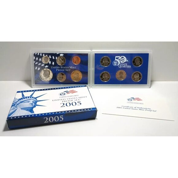 Other | 205 S United States Mint Clad 11 Coin Proof Set With Coa | Poshmark